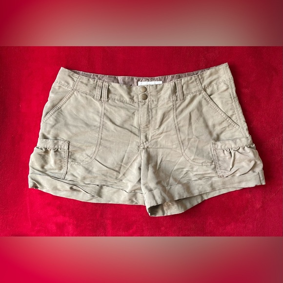 Old Navy | Shorts | Old Navy Womens Flat Front Snap Buttons Mid Rise ...